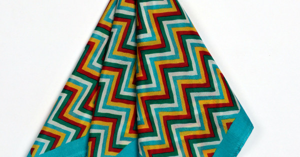 Chevron Pocket Square